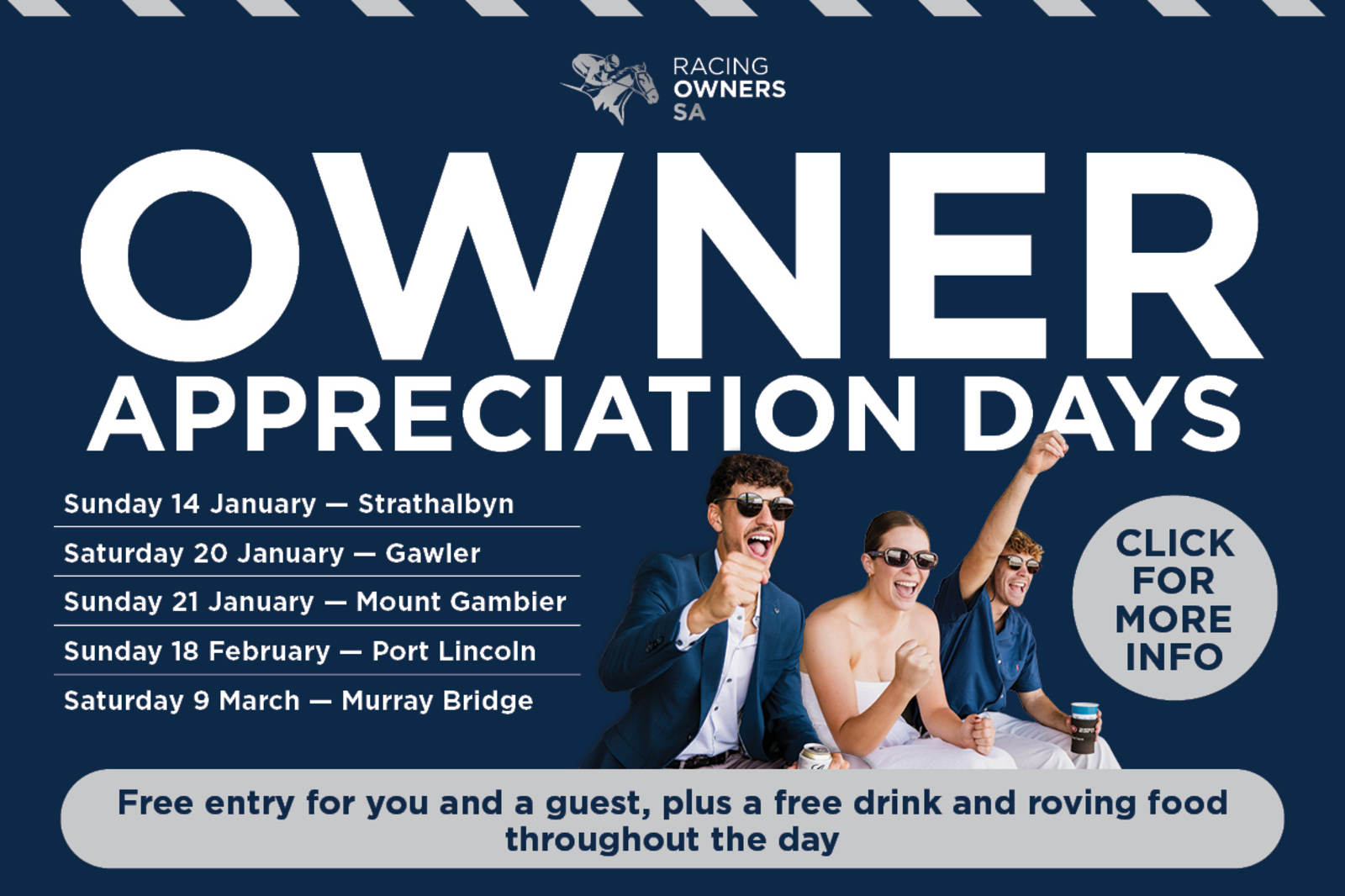Owner Appreciation Days | Country Racing SA