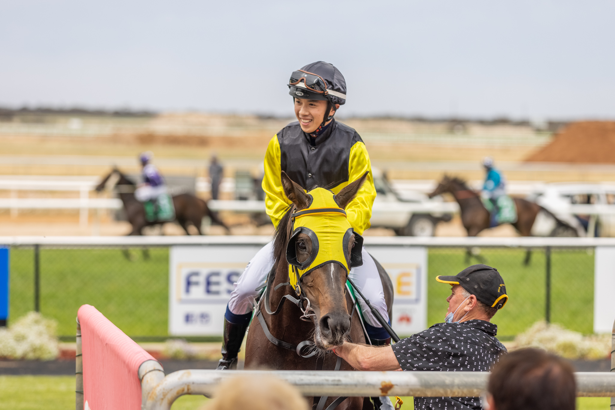 Knowledge sharing key to Chung's growth in the saddle | Country Racing SA